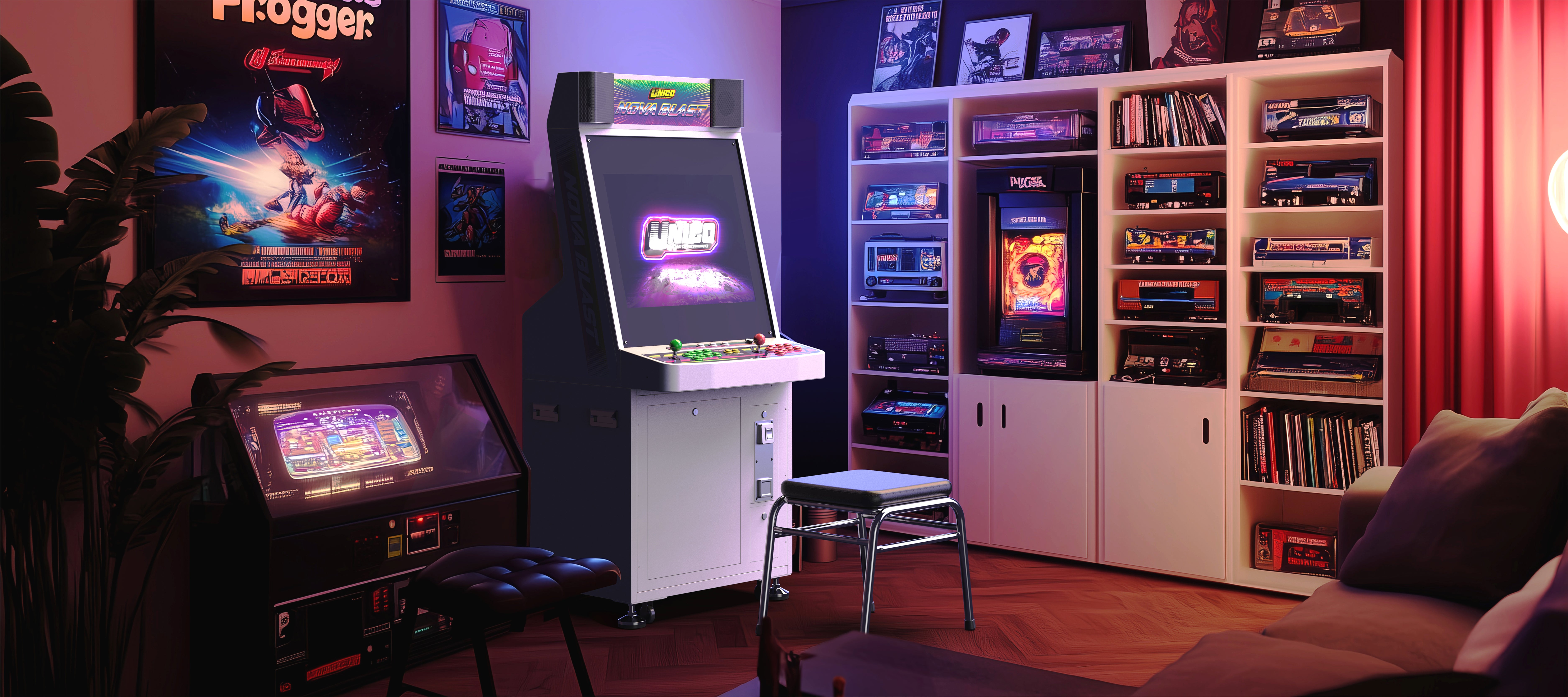 ULM26 Unico Phoenix Monitor Series 4:3 Arcade CRT Replacement LCD Moni ...